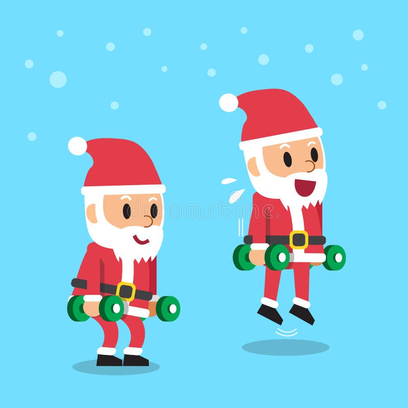 Santa Claus Training Stock Illustrations – 641 Santa Claus Training ...