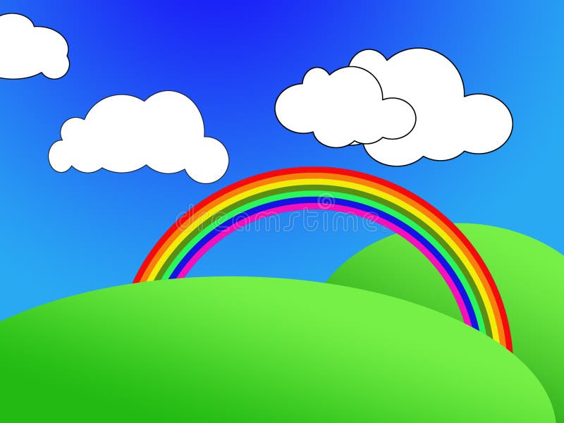 Cartoon scene stock illustration. Illustration of cheerful - 5999534