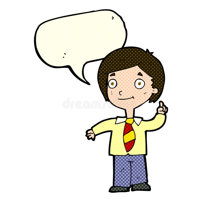 Boy Answering Stock Illustrations – 930 Boy Answering Stock ...