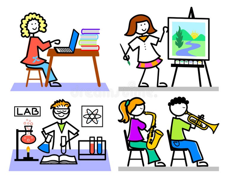 Kids Computer Lab Stock Illustrations – 228 Kids Computer Lab Stock ...