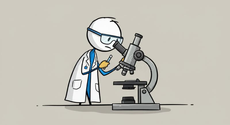 Scientist Chemistry Stick Figure Stock Illustrations – 93 Scientist ...