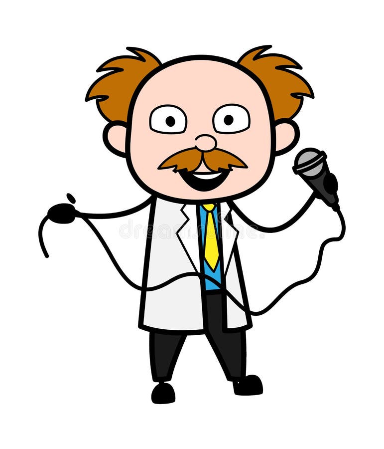 Scientist Speaking Stock Illustrations – 330 Scientist Speaking Stock ...