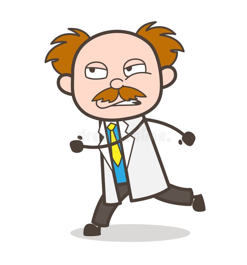 Scientist Running Stock Illustrations – 327 Scientist Running Stock ...