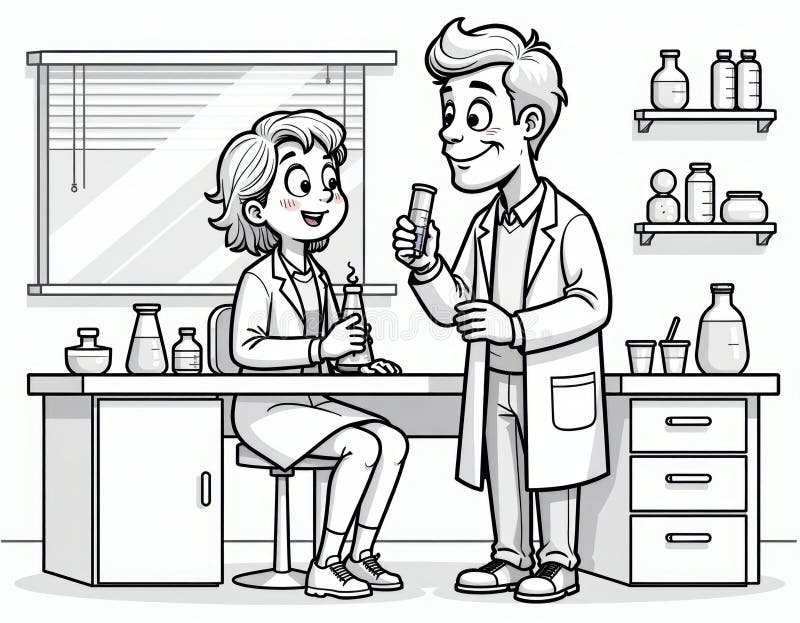 Lab Investigation Cartoon Stock Illustrations – 537 Lab Investigation ...