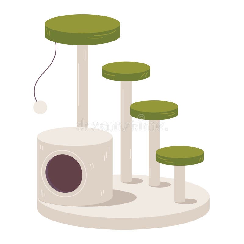 Cartoon dog scratching stock illustration. Illustration of character ...