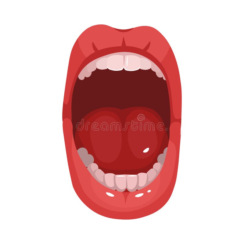 Screaming Mouth Stock Illustrations – 3,314 Screaming Mouth Stock ...