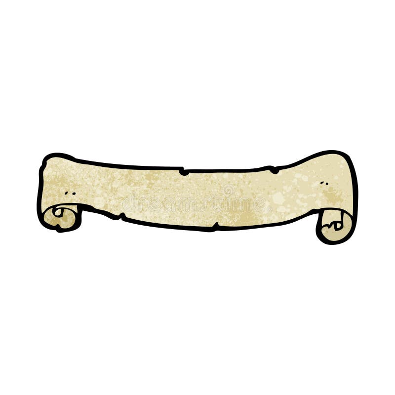 Cartoon scroll banner stock vector. Illustration of silly - 38067790