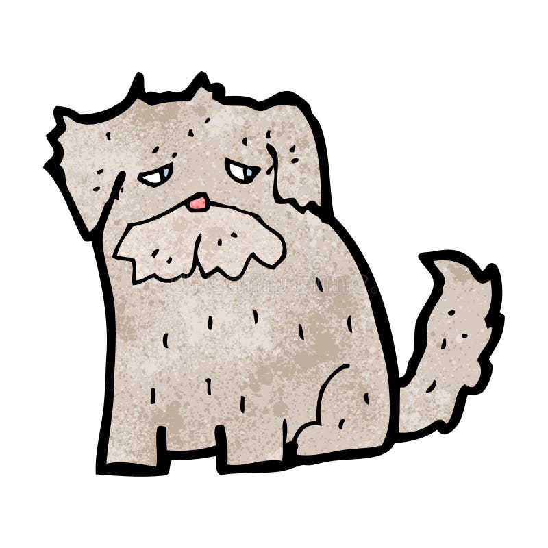 Scruffy Dog Clipart Black