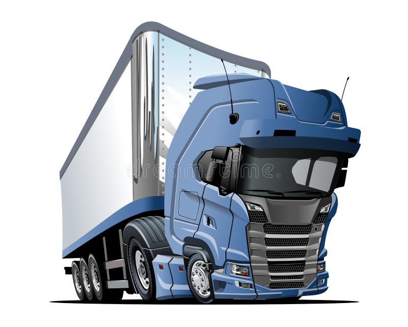 Cartoon Semi Truck Stock Illustrations – 1,558 Cartoon Semi Truck Stock ...