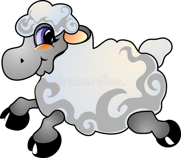 Cheerful Cartoon Lamb Stock Illustrations – 4,727 Cheerful Cartoon Lamb ...