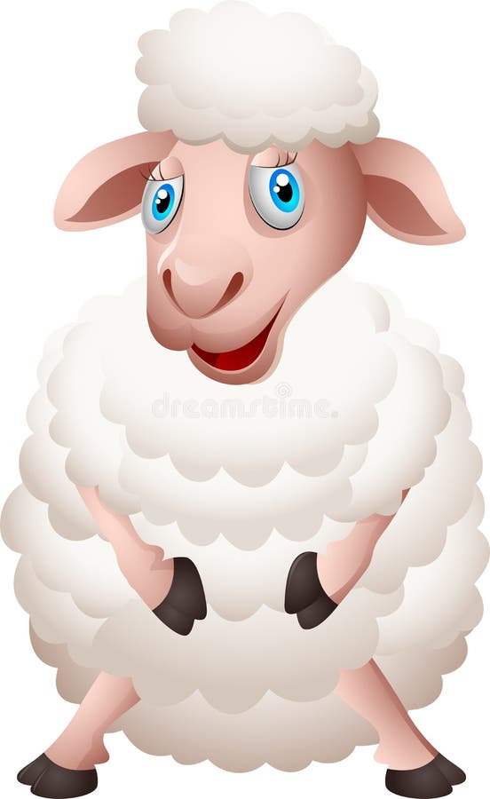 Cartoon Female Sheep Stock Illustrations – 774 Cartoon Female Sheep ...