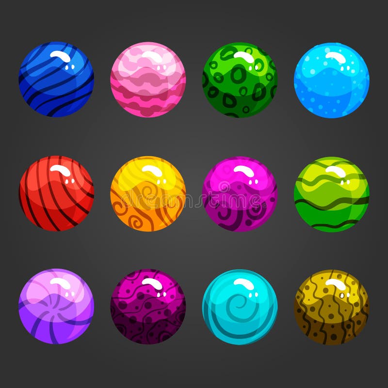 Cartoon shiny bubbles stock illustration. Illustration of circle - 64874816