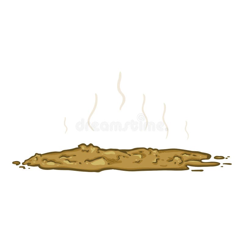 Cartoon Shit. Vector Poop Illustration Stock Vector - Illustration of ...