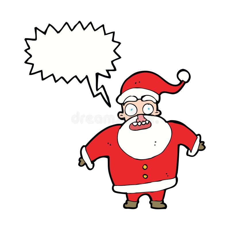 Scared Santa Claus Stock Illustrations – 182 Scared Santa Claus Stock ...