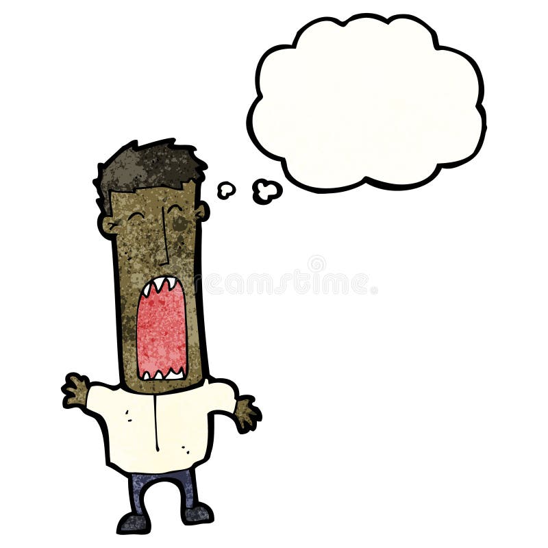 Cartoon shouting man stock vector. Illustration of shouting - 38053471