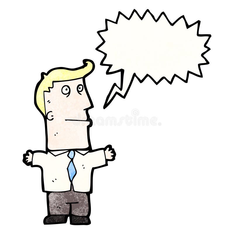 Cartoon Shouting Office Man Stock Vector - Illustration of male, drawn ...