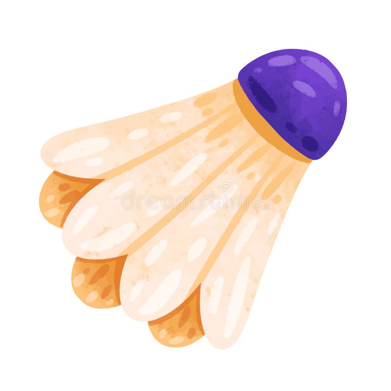 Cartoon Shuttlecock Vector Illustration Design Template Elements Stock ...