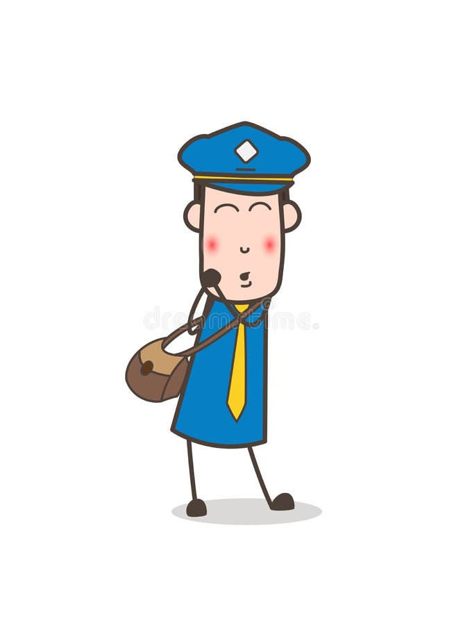 Postalworker Stock Illustrations – 34 Postalworker Stock Illustrations ...