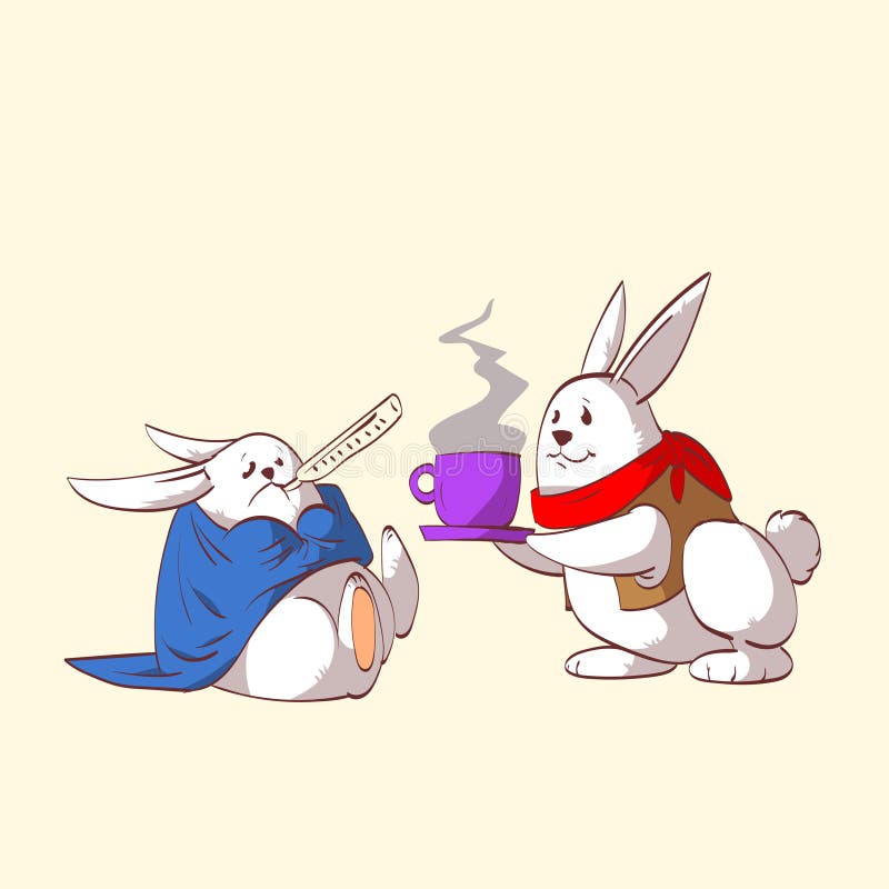 Sick Bunny Stock Illustrations – 211 Sick Bunny Stock Illustrations ...