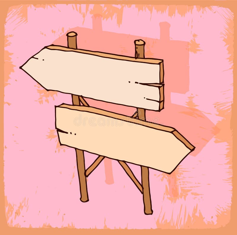 Cartoon Sign Illustration , Vector Icon. Stock Vector - Illustration of ...