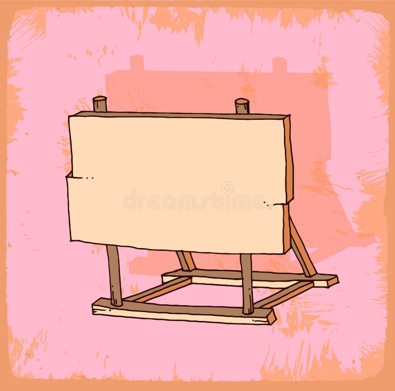 Cartoon Sign Illustration , Vector Icon. Stock Vector - Illustration of ...