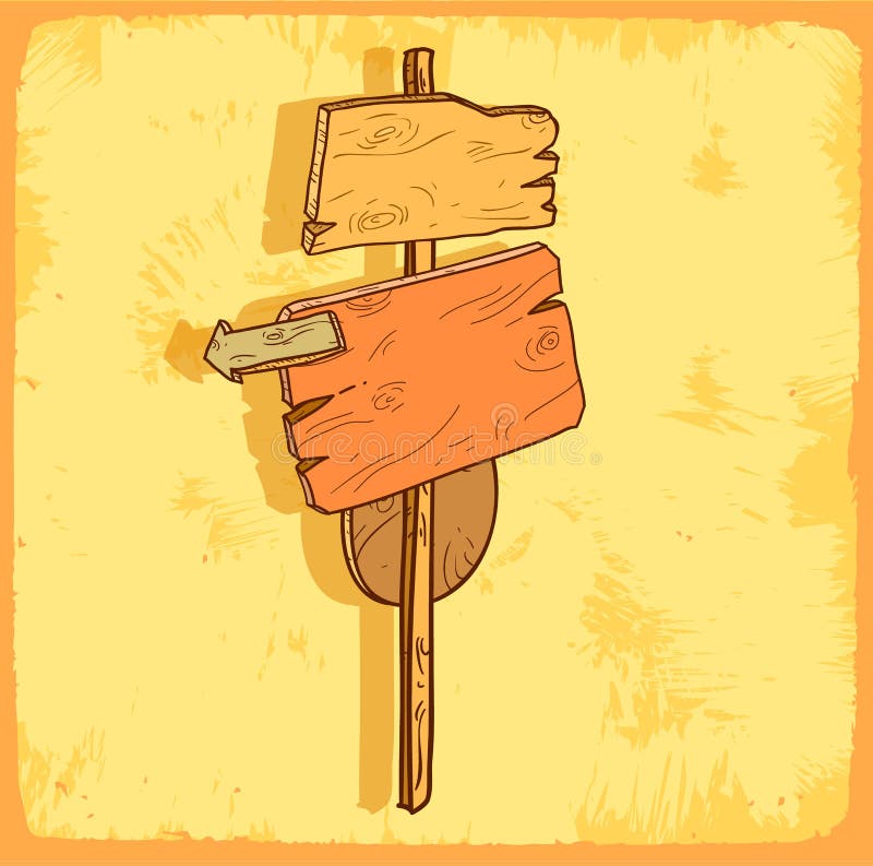 Cartoon Sign Illustration , Vector Icon. Stock Vector - Illustration of ...