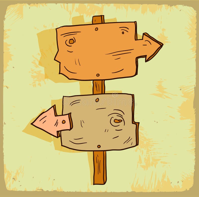 Cartoon Sign Illustration , Vector Icon. Stock Vector - Illustration of ...