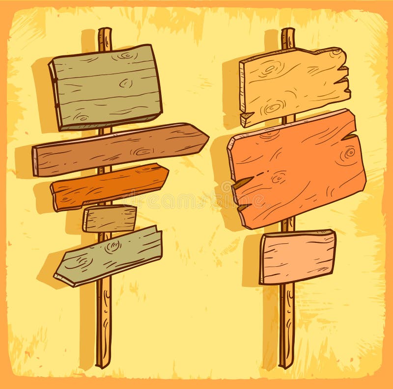 Cartoon Sign Illustration , Vector Icon. Stock Vector - Illustration of ...