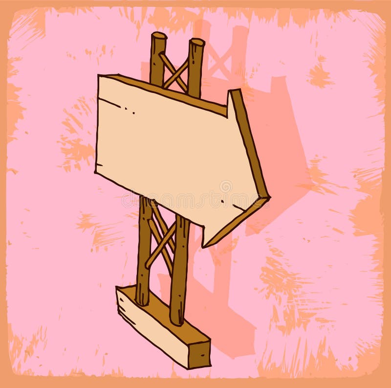 Cartoon Sign Illustration , Vector Icon. Stock Vector - Illustration of ...