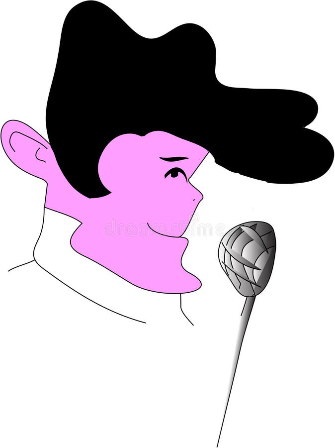 Cartoon Singer Picture. Image: 6463302