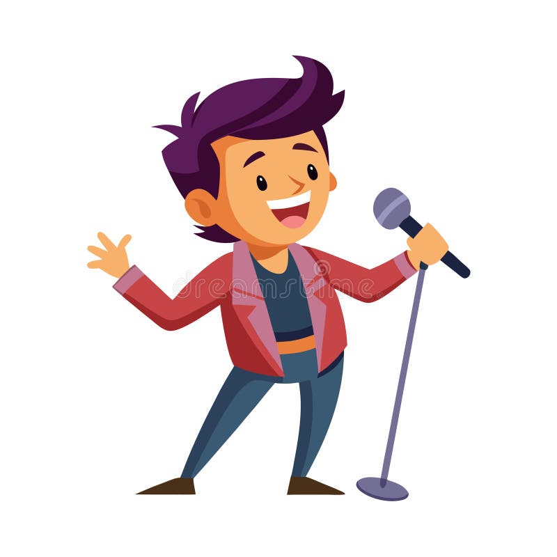 Cartoon Singer