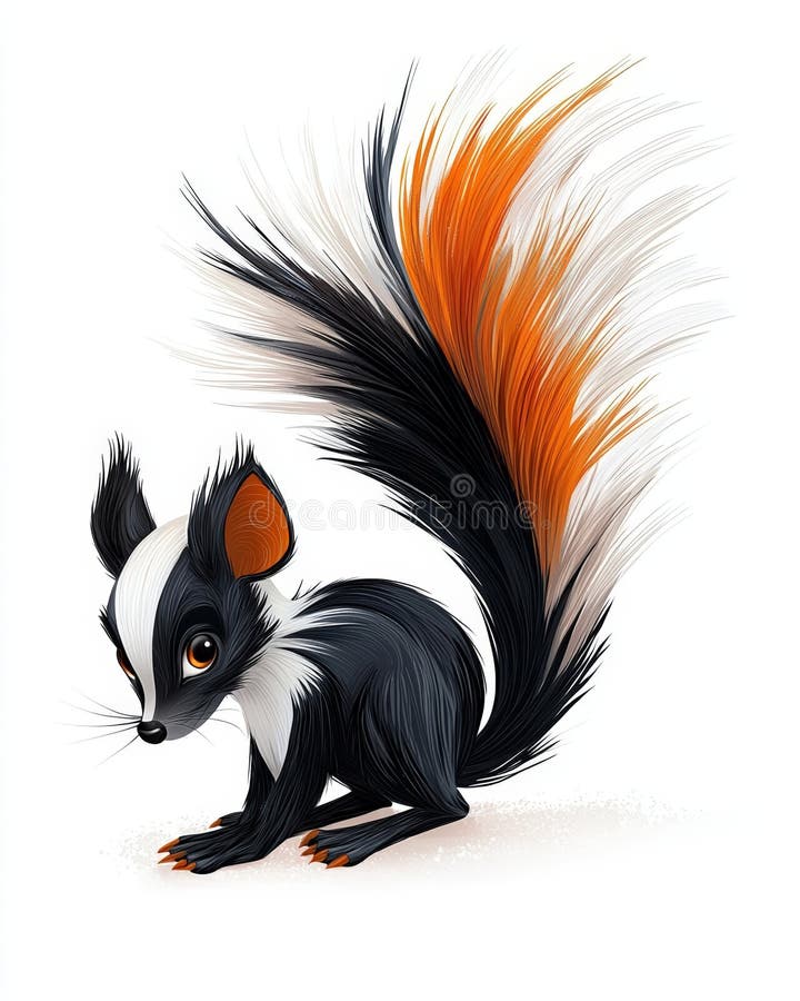 Skunk Tail Stock Illustrations – 801 Skunk Tail Stock Illustrations ...
