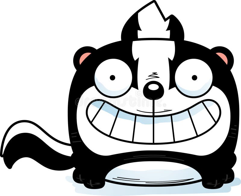 Skunk Smiling Stock Illustrations – 336 Skunk Smiling Stock ...