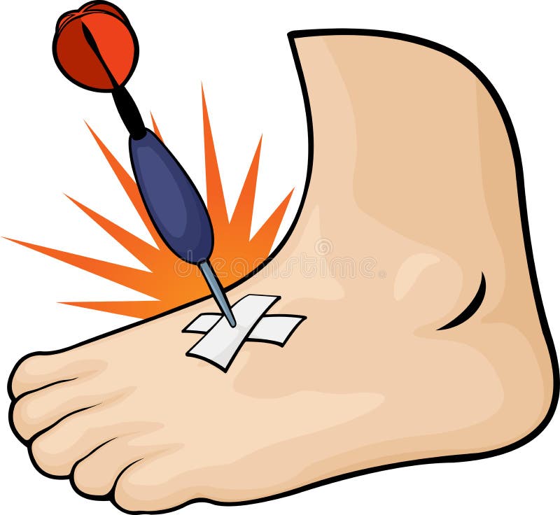 Foot Stuck Into Chewing Gum On Street Stock Vector - Illustration of ...