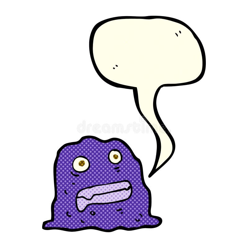 Cartoon slime blob monster stock vector. Illustration of cute - 38059941