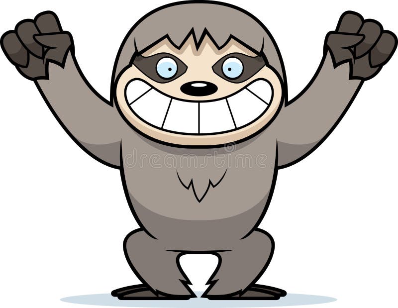 Sloth Standing Stock Illustrations – 150 Sloth Standing Stock ...