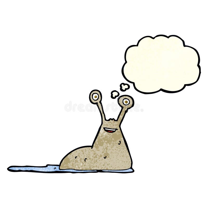 Cartoon Slug or Caterpillar Character Stock Vector - Illustration of ...
