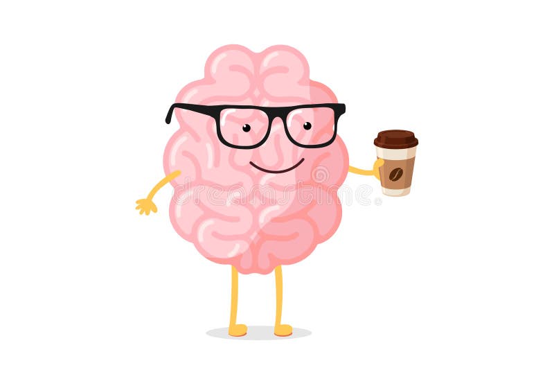 Brain character smiling stock vector. Illustration of concentration ... Brain character smiling stock vector. Illustration of concentration ...