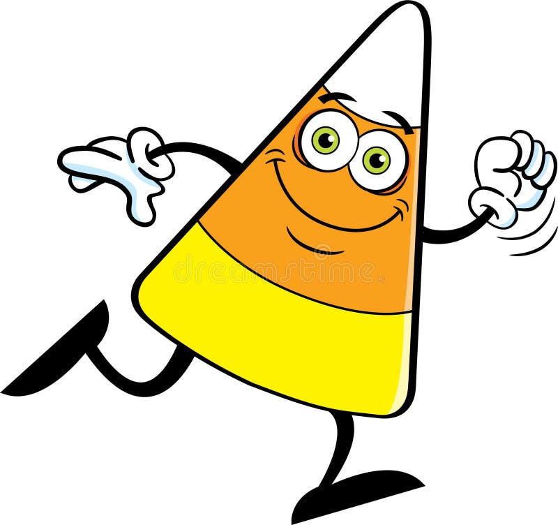 Running Candy Corn Stock Illustrations – 18 Running Candy Corn Stock ...