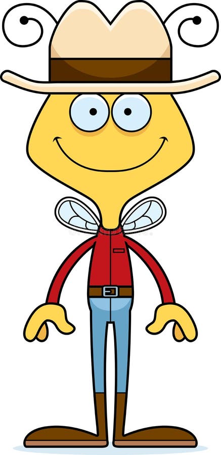 3d Cowboy bee stock illustration. Illustration of insect - 39950265