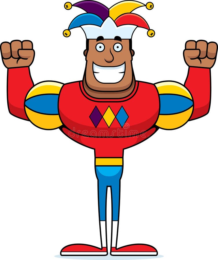 Cartoon Smiling Jester stock vector. Illustration of jester - 115948418
