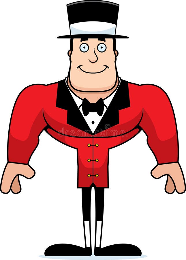 Ringmaster Smiling stock vector. Illustration of mustache - 14173269