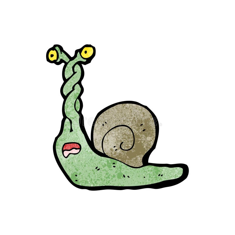 Cartoon snail stock vector. Illustration of drawn, doodle - 38057878