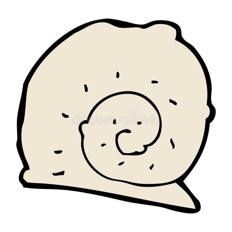 Cartoon snail shell stock vector. Illustration of quirky - 37036801