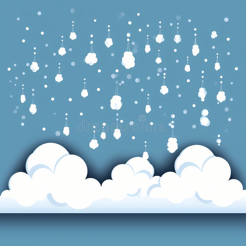 Cartoon Snow Falling Stock Illustrations – 13,940 Cartoon Snow Falling ...