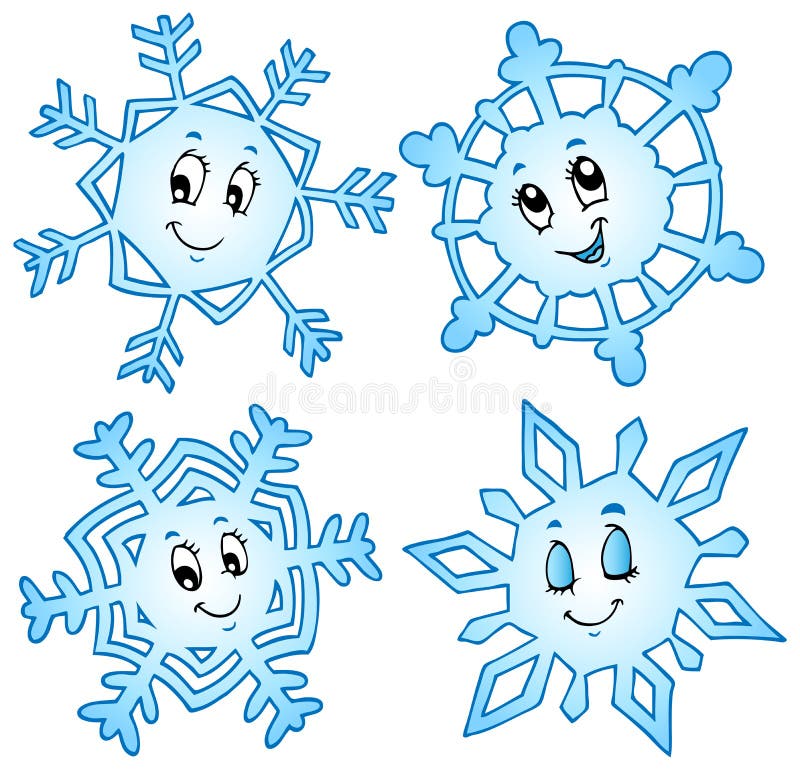 Cartoon Snowflake Stock Illustrations – 162,990 Cartoon Snowflake Stock ...