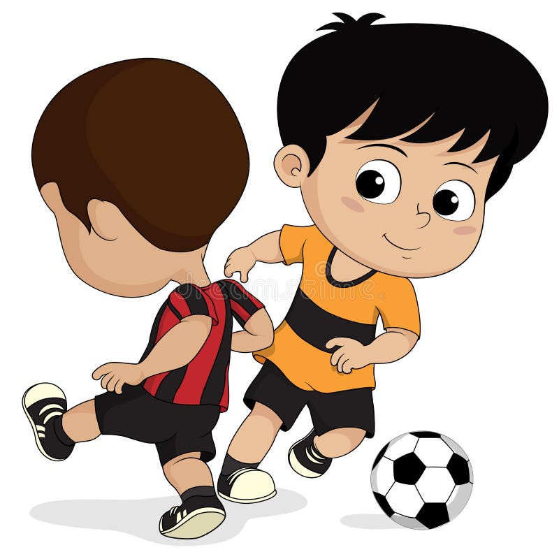 Cartoon Kids Soccer Stock Illustrations – 6,750 Cartoon Kids Soccer ...