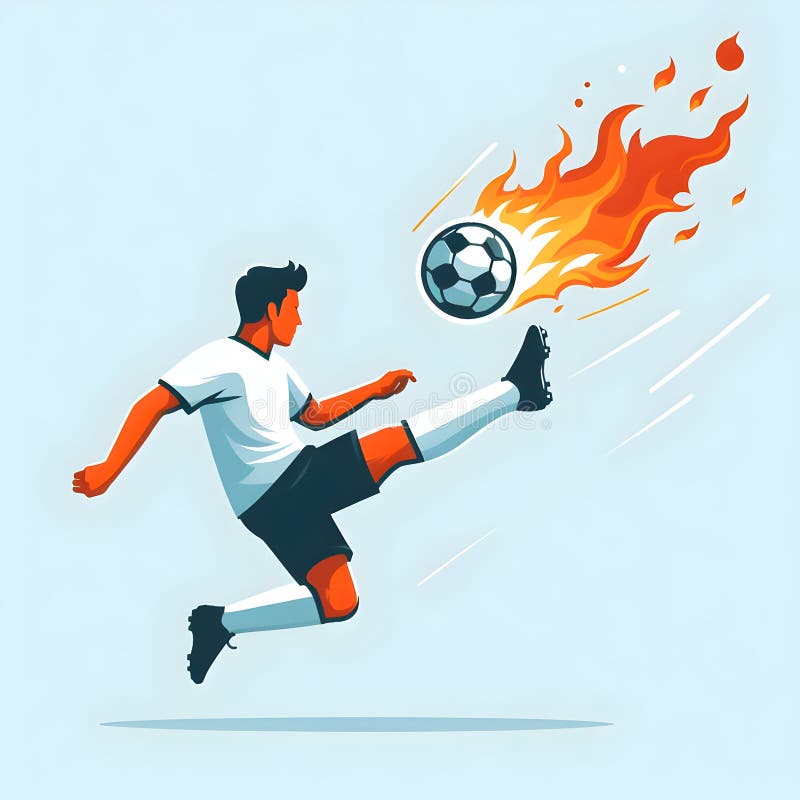 Fire Football Cartoon Stock Illustrations – 746 Fire Football Cartoon ...