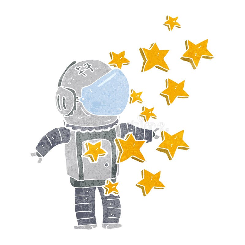 Cartoon spaceman stock illustration. Illustration of male - 52971109