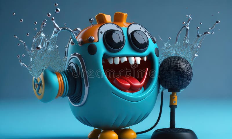 Speaker Sound System Cartoon Stock Illustrations – 1,043 Speaker Sound ...
